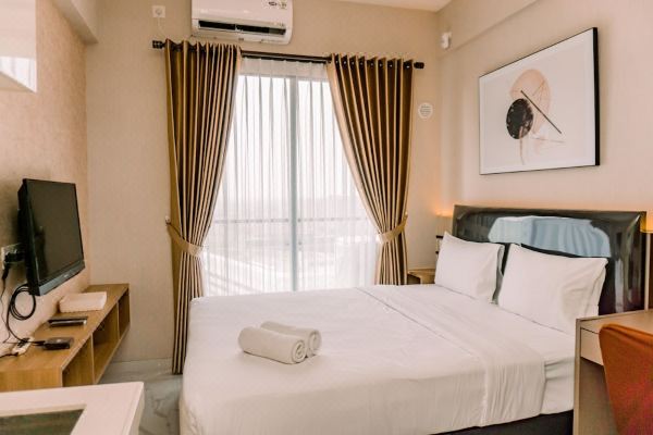 Sky House Bsd公寓的设计优美舒适工作室(Well Design and Comfy Studio at Sky House BSD Apartment)预订价格,联系电话位置地址 ...