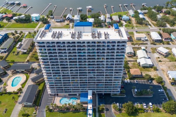 1106 Crystal Tower 2-bedroom beachside condo in Gulf Shores 3 pools ...