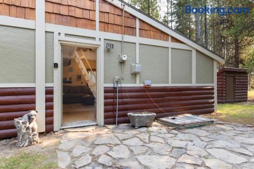 Hayloft Hollow by Kabino Fire Pit Fireplace Loft with Low Ceiling High ...