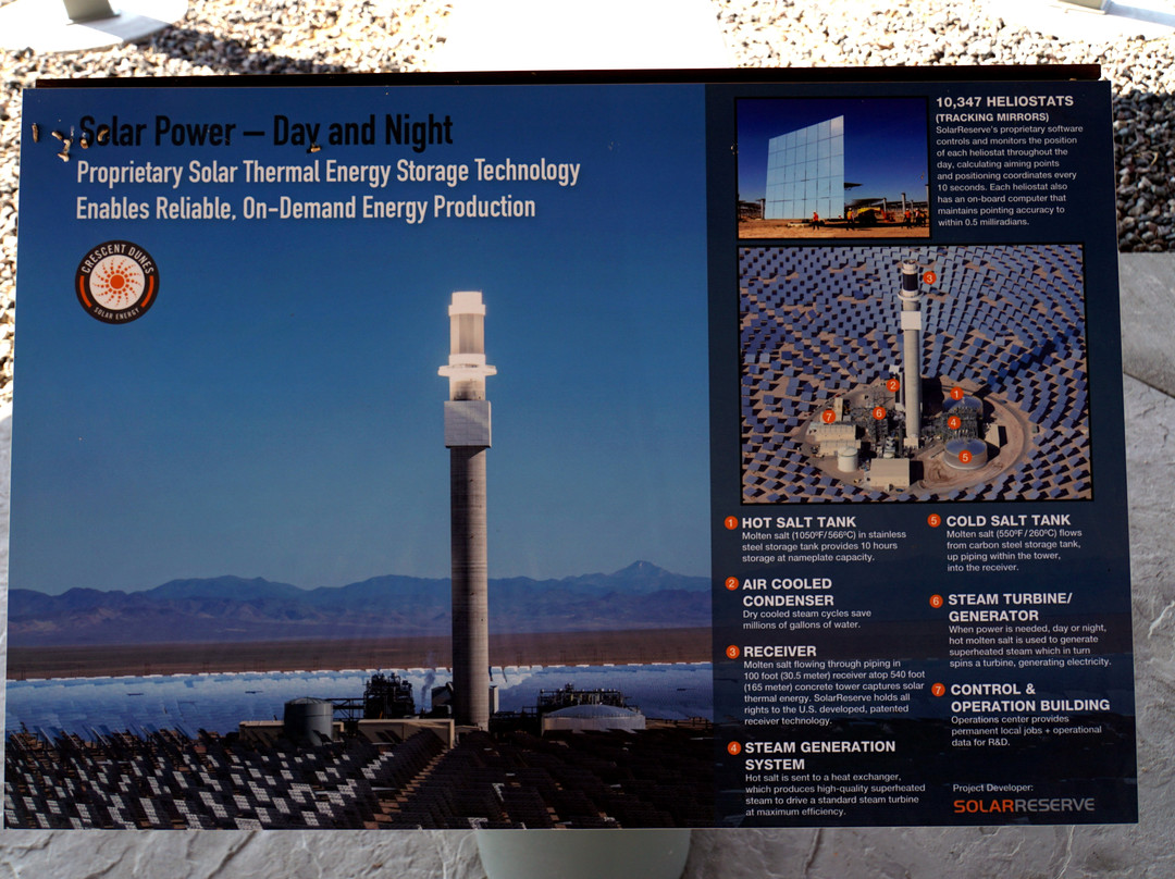 2025年5月Crescent Dunes Solar Energy Plant景点攻略-Crescent Dunes Solar ...