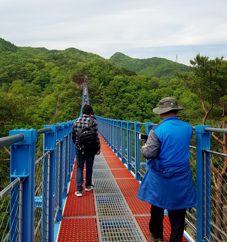 2023年12月Wonju Sogeumsan Mountain Suspension Bridge景点攻略-Wonju Sogeumsan ...