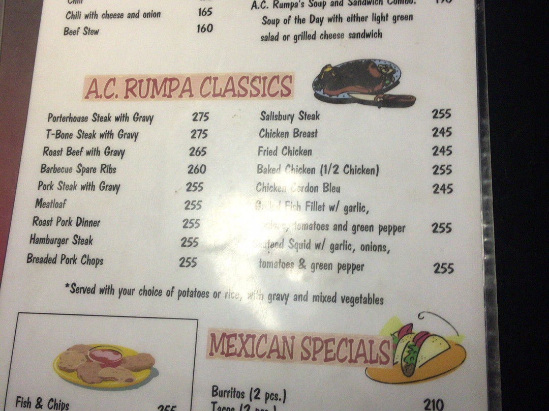 AC Rumpa Restaurant - (安吉利斯)餐厅/美食点评 - 餐厅地址/餐厅电话/餐厅周边信息/餐厅推荐菜 ...