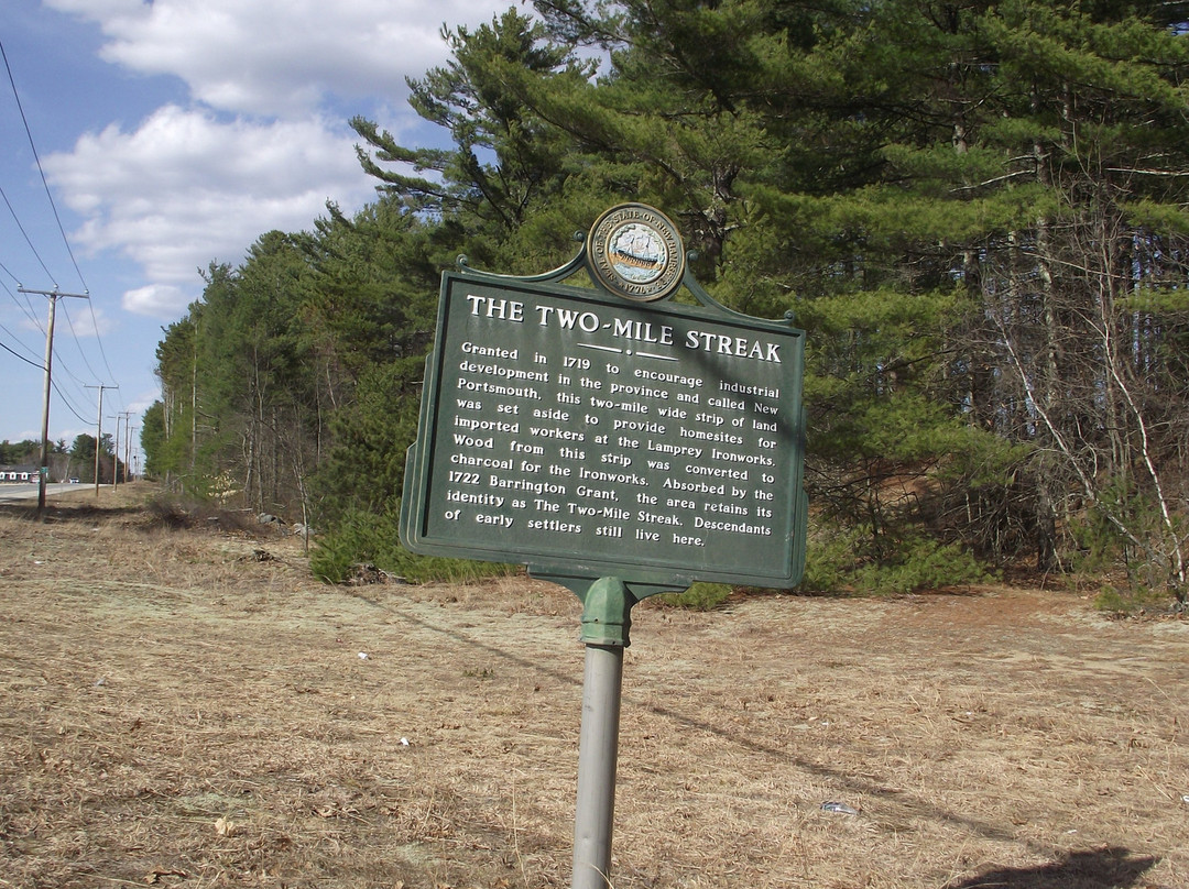 2025年1月NH State Historic Marker #96 - The Two-Mile Streak景点攻略-NH State ...