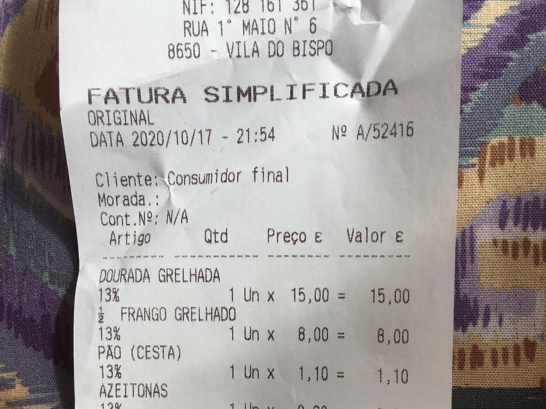 Tasca do Careca - (Vila do Bispo)餐厅/美食点评 - 餐厅地址/餐厅电话/餐厅周边信息/餐厅推荐菜 ...