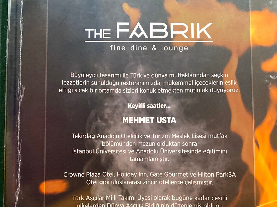 The Fabrik - (Corlu)餐厅/美食点评 - 餐厅地址/餐厅电话/餐厅周边信息/餐厅推荐菜 - Tripadvisor猫途鹰