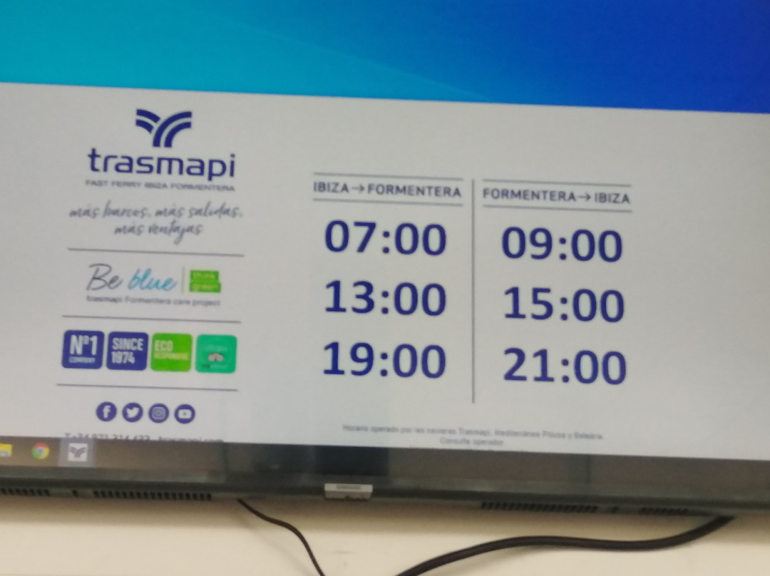 2024年12月Trasmapi Fast Ferry Ibiza Formentera景点攻略-Trasmapi Fast Ferry ...