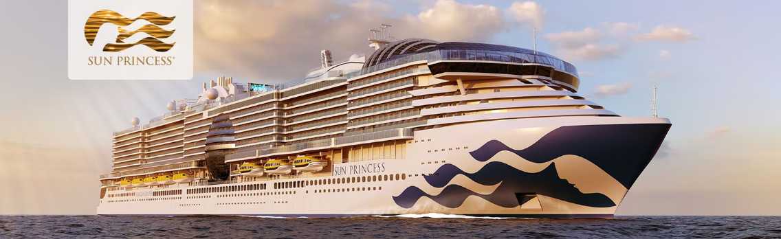 รายละเอียดเรือสำราญ Sun Princess ของ Princess Cruises | Trip.com