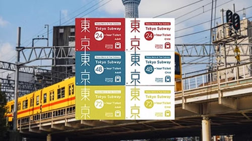 【东京地铁通票24/48/72小时】Tokyo Metro东京地铁+Toei Subway都营地下铁1/2/3日券线路推荐【携程玩乐】