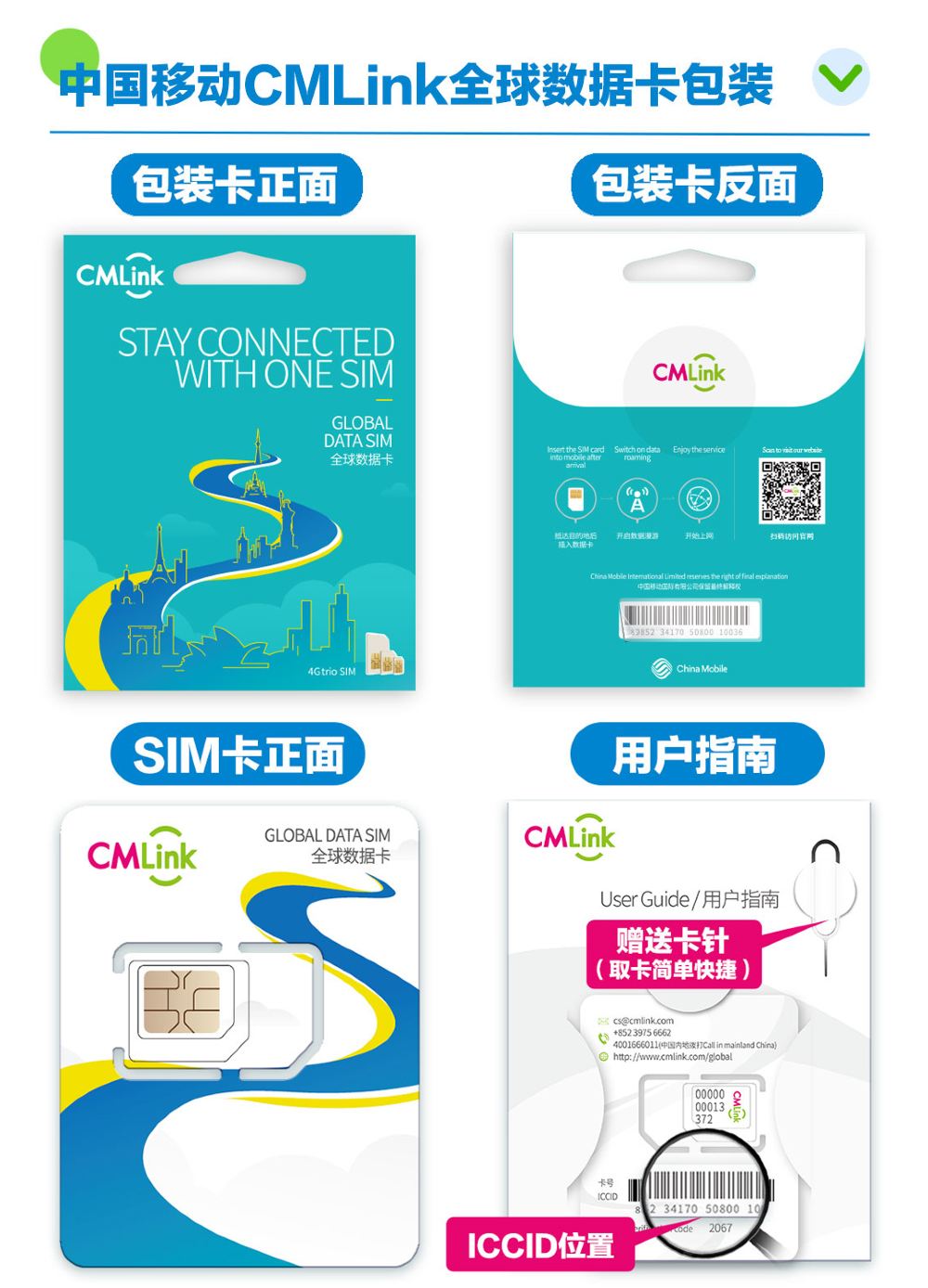 【全球148个国家/地区】 4G/5G | 中国移动CMLink | SIM上网卡| 1~30天可选 | 可续充 | 支持热点线路推荐【携程玩乐】