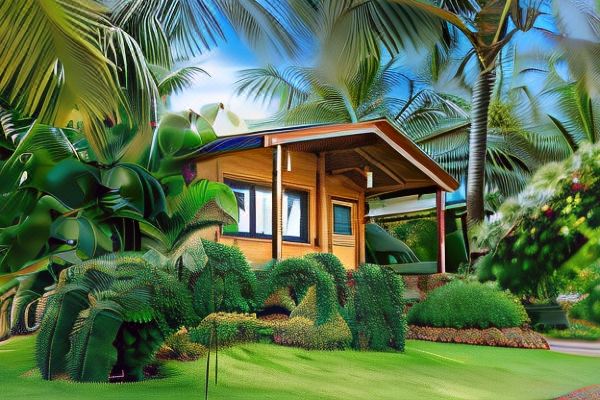 位于果阿的Amã Stays & Trails 伊甸农庄小屋(Ama Stays & Trails Eden Farms Paradise ...