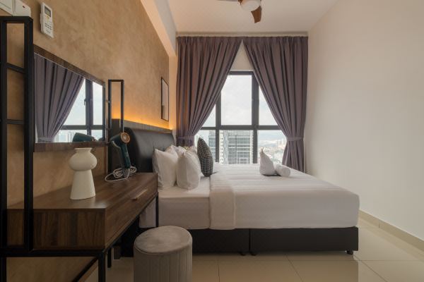 双钥匙套房，Trion五感公寓式酒店(Dual Key Suite, Trion Kuala Lumpur by Five Senses)预订 ...