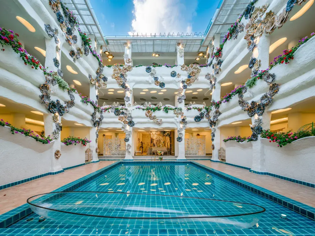 The Ancient City With Wind And Snow Of Diffuse Floral Store - Dali