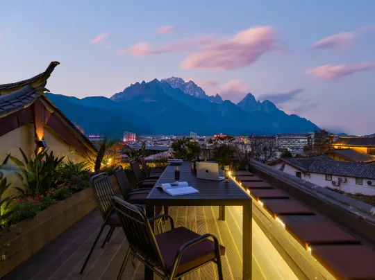 Lumist·one Page Winter|panoramic View Of The Snow-capped Mountains·sky Garden Meisu - Lijiang