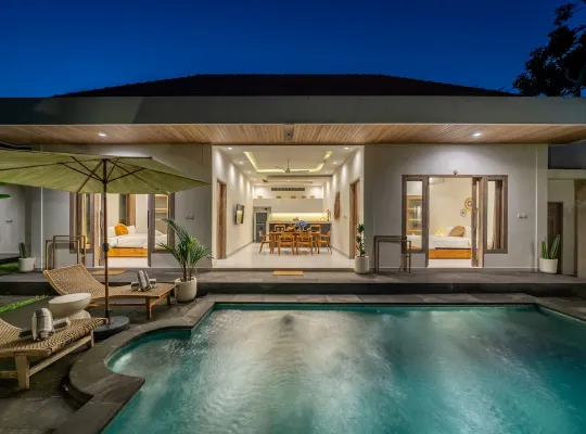 Umalas Jungle Amazing View-3bdr-canggu-huge Pool - Denpasar