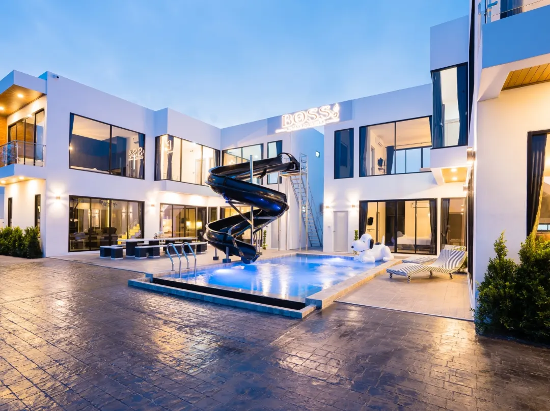 Boss Luxury Poolvilla Pattaya Bang Saray Beach 8 Bedrooms - Sattahip