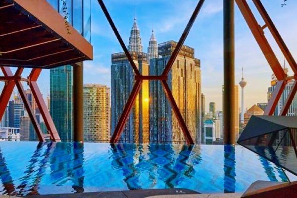 Scarletz Suites KLCC Infinity pool By Twin Tower View预订价格,联系电话位置地址【携程酒店】