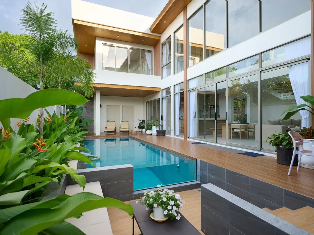 New Cozy 3br Pool Villa, Walk To Boat Avenue, Near Bangtao Beach - Villa Belcasa Phuket, Cherngtalay - Phuket