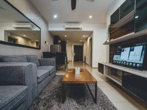 Encorp High Floor 1br 3 Pax Balcony Puteri Habour - Nusajaya