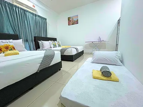 1r1b Cozy Emira Home|4min To Aeon Big|6 Pax|wi-fi #Em1 - Shah Alam