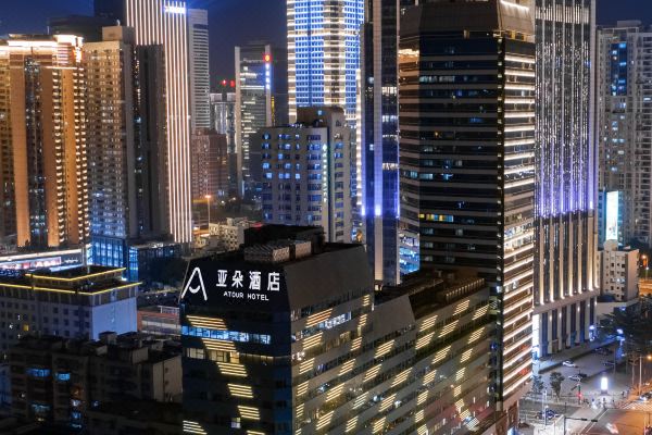 深圳罗湖地王亚朵酒店预订价格,联系电话位置地址【携程酒店】